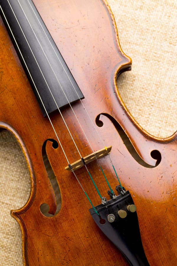 Violin close up stock image. Image of brown, retro, tune - 35219187