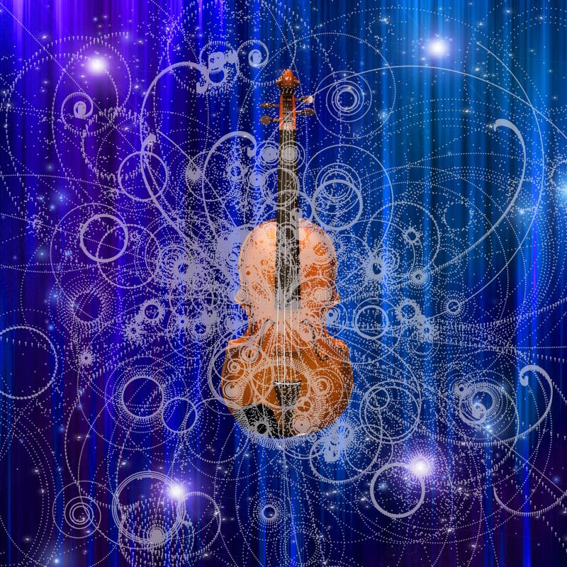 Violin Design stock illustration. Illustration of decoration - 38973091