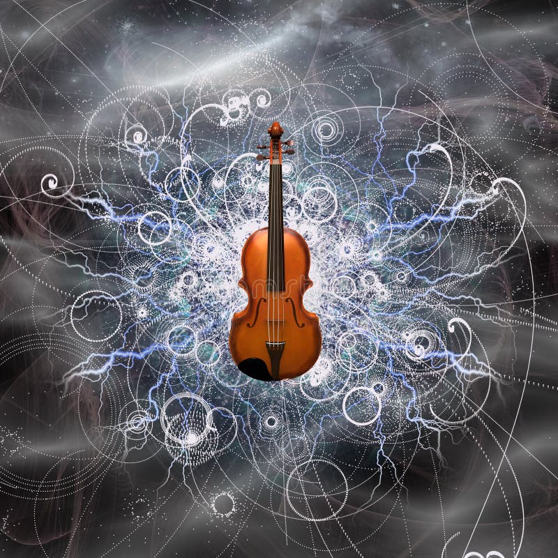 Violin Design stock illustration. Illustration of brown - 30954013