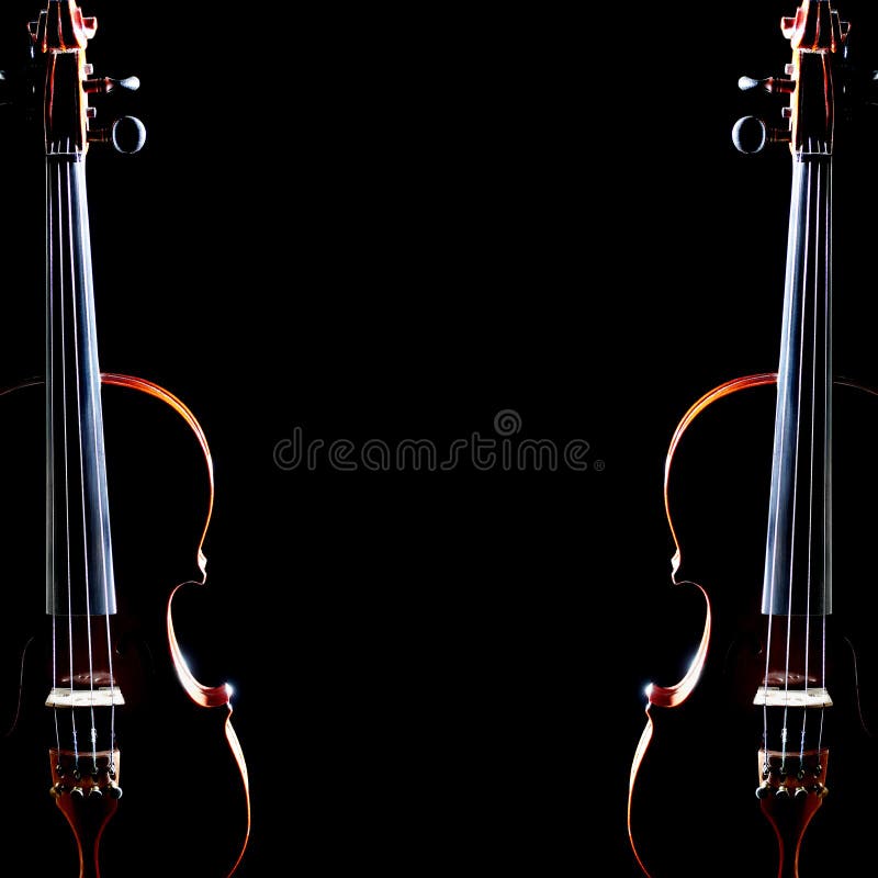 Violin duet. Two violins stock photo. Image of instrument - 88581944