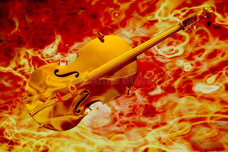 Violin Fire Stock Illustrations – 232 Violin Fire Stock Illustrations ...