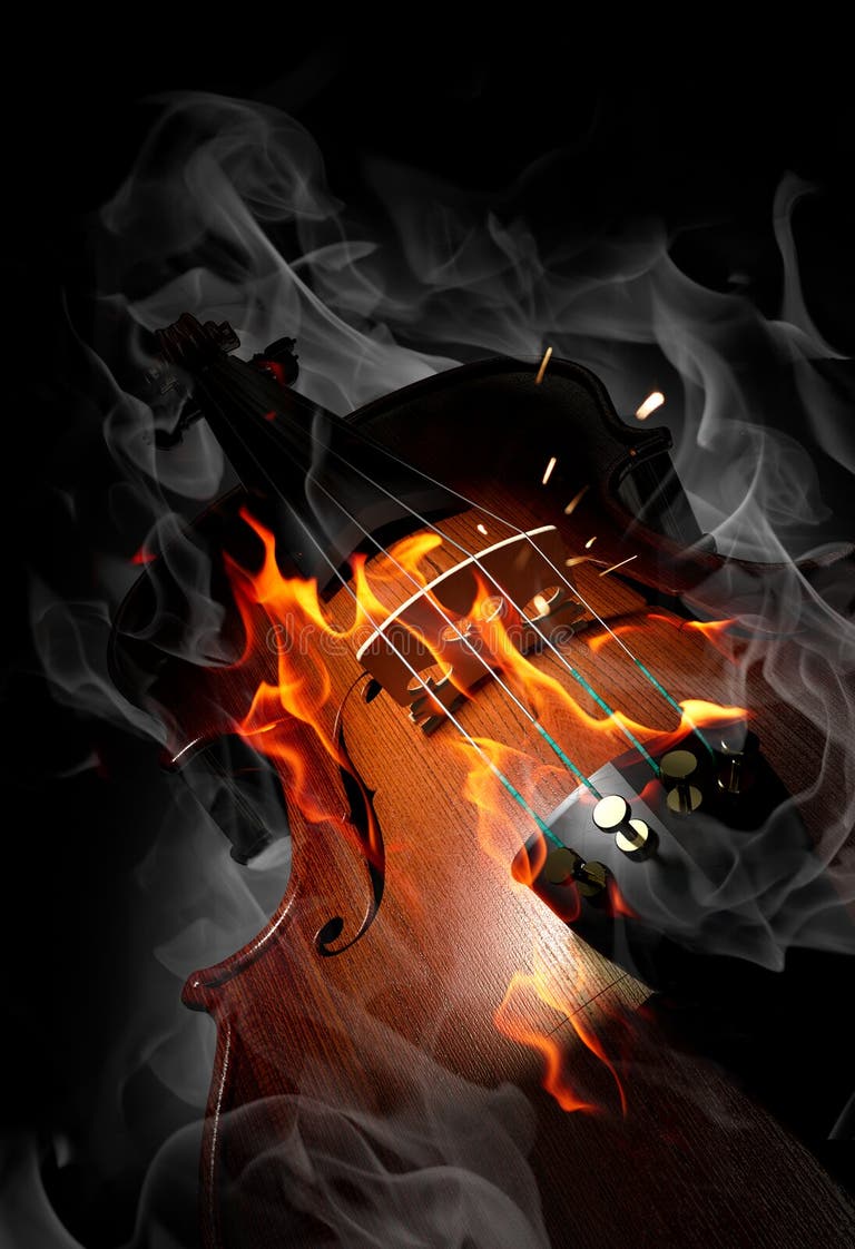 Violin Fire Stock Illustrations – 366 Violin Fire Stock Illustrations ...