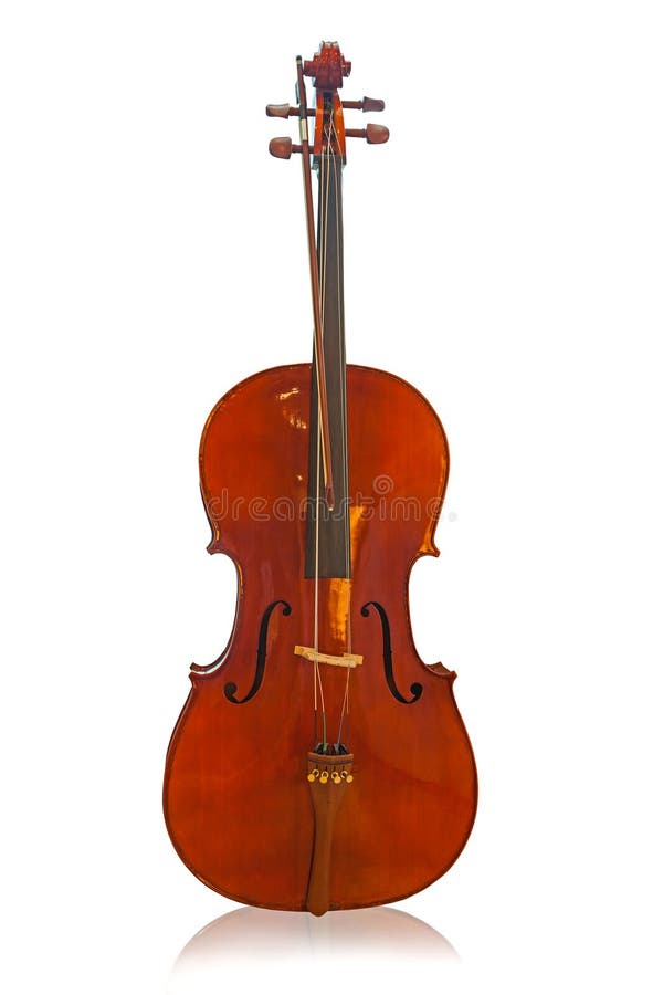 Front view of a violin stock image. Image of string, holes - 71583897