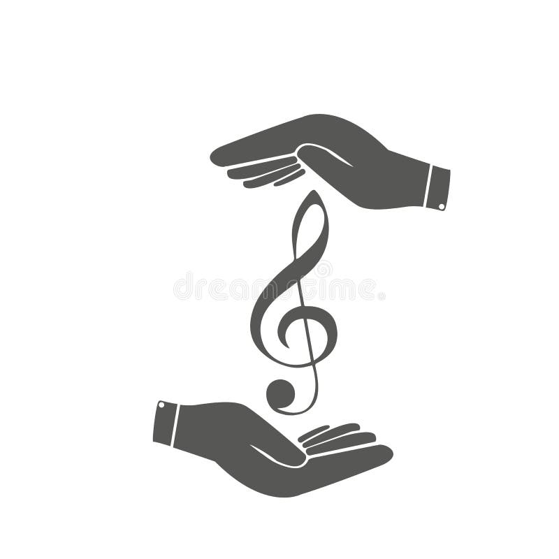 Violin Key Icon Hand Drawn Vector Set Icon Illustration Stock ...
