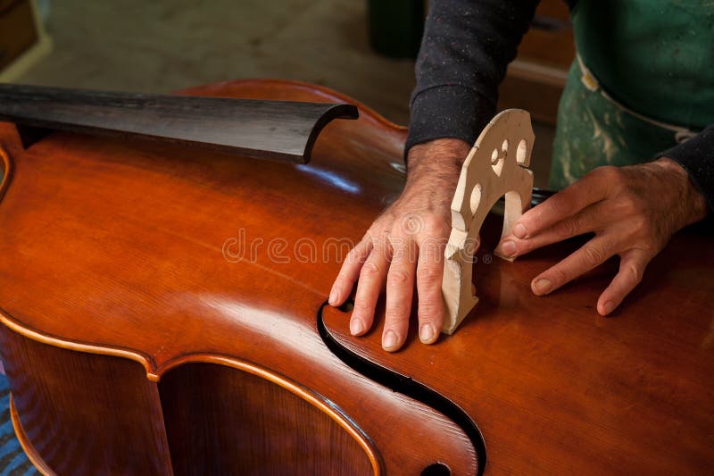 The violin-maker stock image. Image of maker, luthier - 79004621