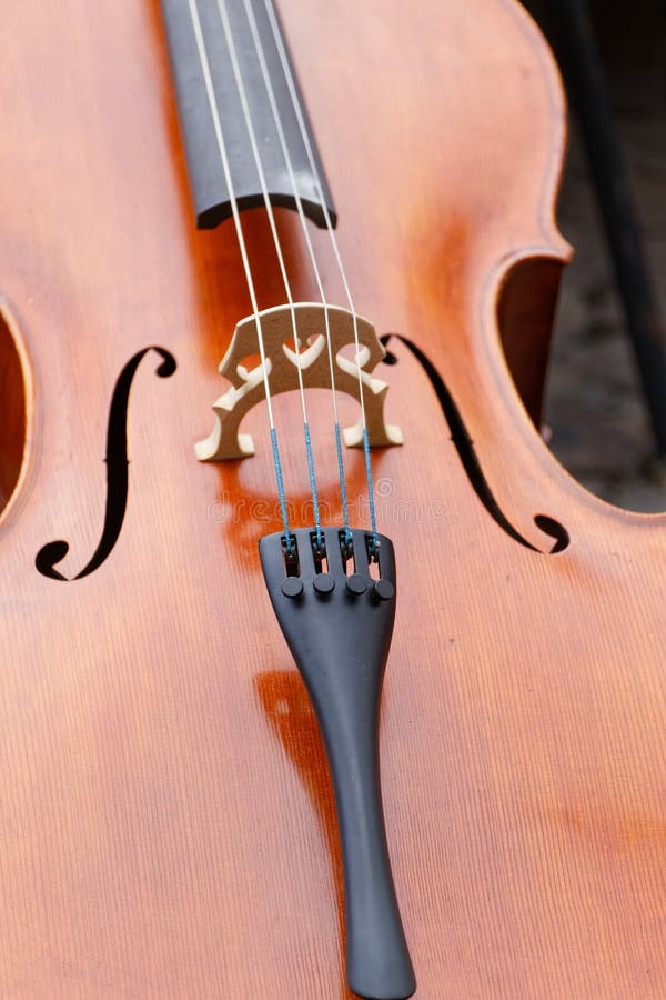 Closeup of Violin Instrument. Classical Music Art Stock Photo - Image ...