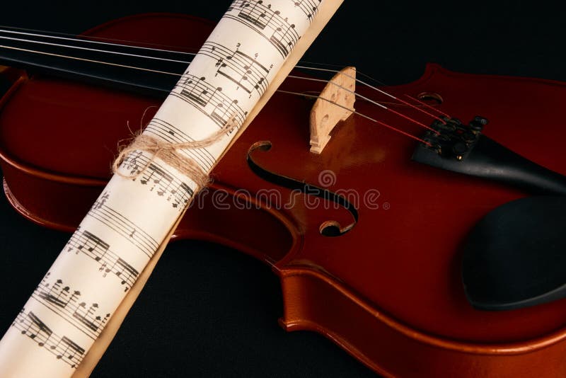 Rolled Up Old Paper Music Stock Photos - Free & Royalty-Free Stock ...