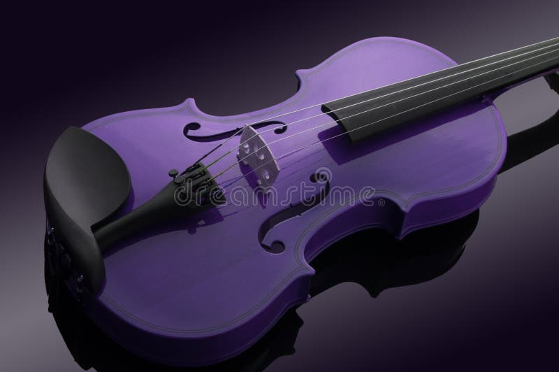 Violin Musical Instruments of Orchestra Closeup on Black Stock Image ...