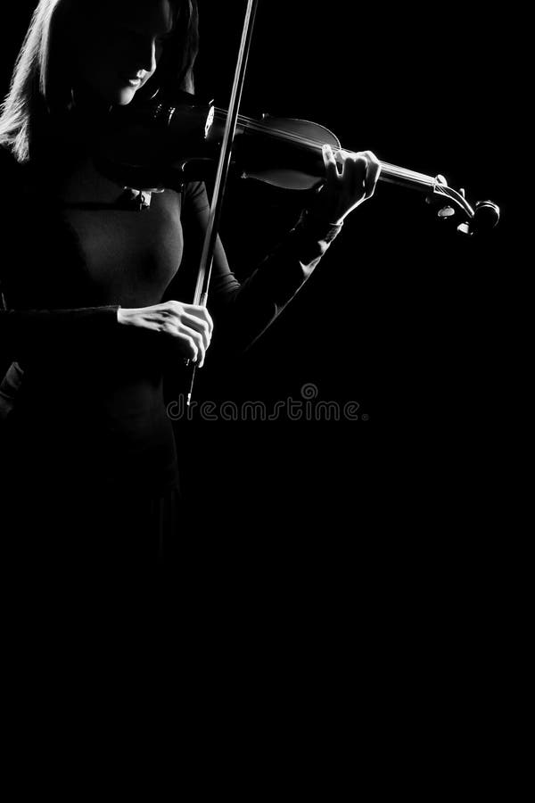 Violin Player Violinist Concert Stock Image - Image of classic ...