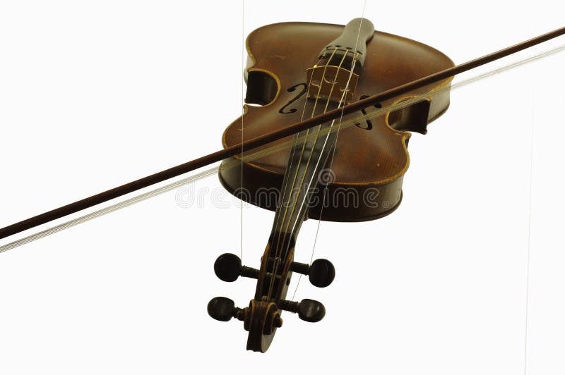 Violin String Instruments Objects Isolated Stock Photo - Image of ...