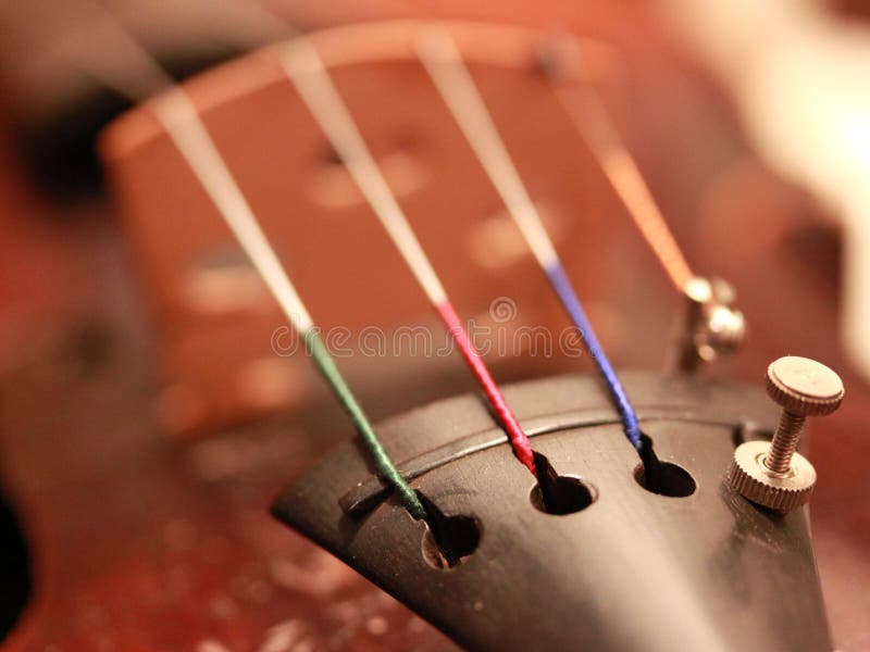 Violin Strings stock photo. Image of macro, close, closeup - 13540710