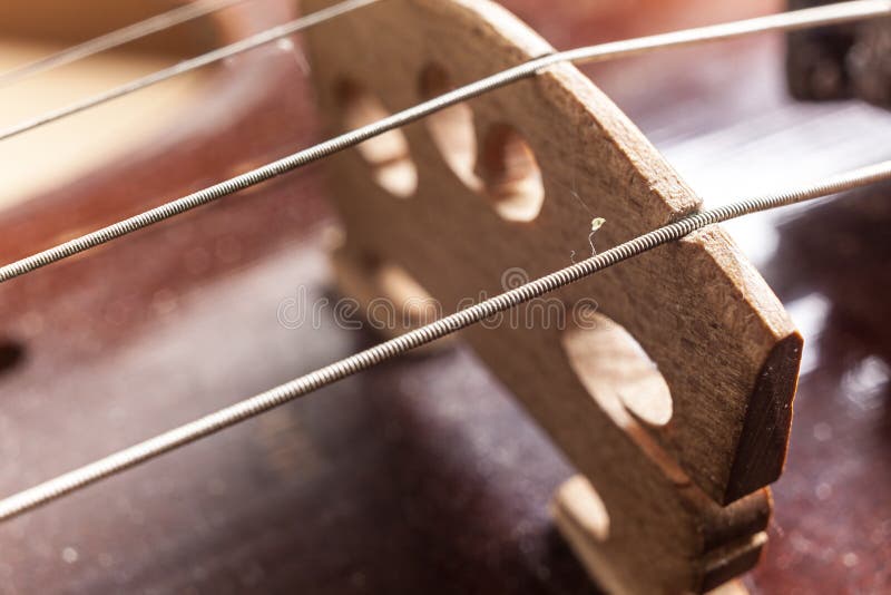 A Violin without Strings Hangs on the Hook Stock Image - Image of ...