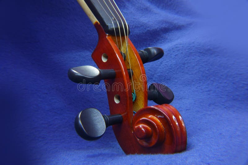 A Violin without Strings Hangs on the Hook Stock Image - Image of ...