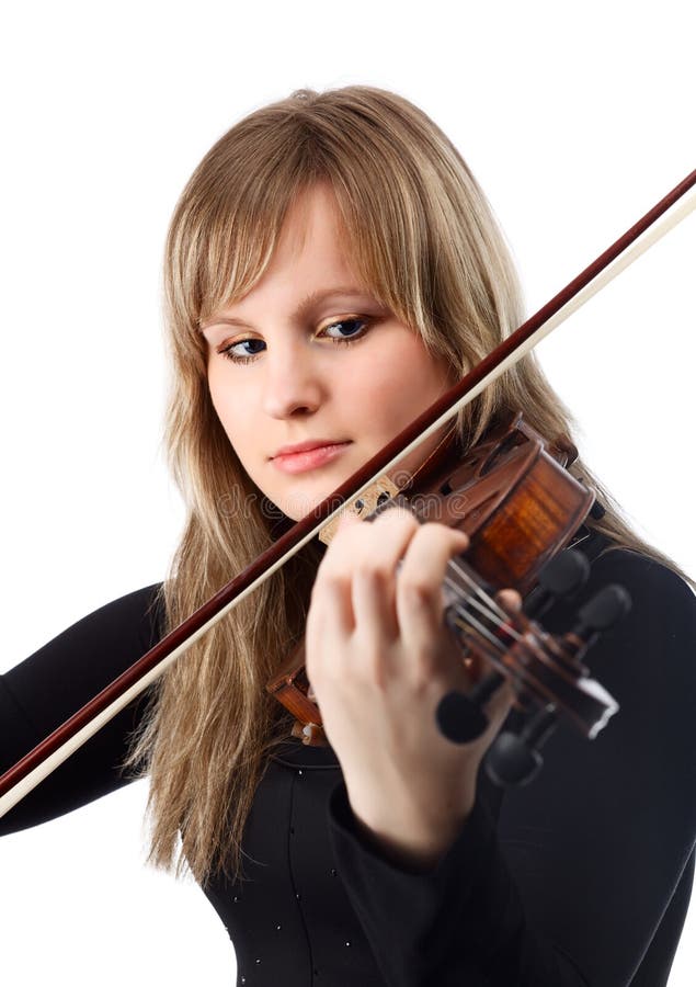 Violinist stock photo. Image of violin, girls, sound - 13422418