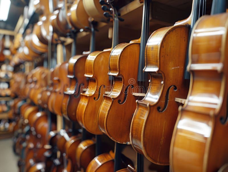 Violins Various Shapes Sizes Stock Photos - Free & Royalty-Free Stock ...