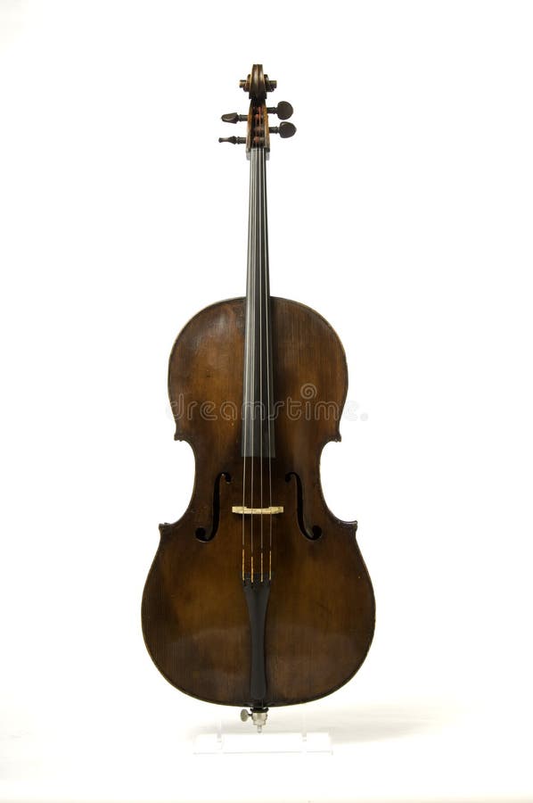 Violoncelle image stock. Image du bois, italien, instrument - 5810247
