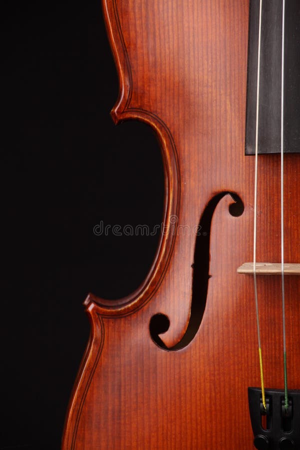 Viool stock foto. Image of instrument, melodie, zwart - 37878698