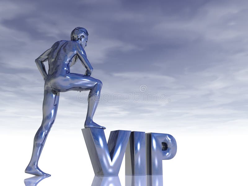 Vip stock illustration. Illustration of figure, person - 11128571