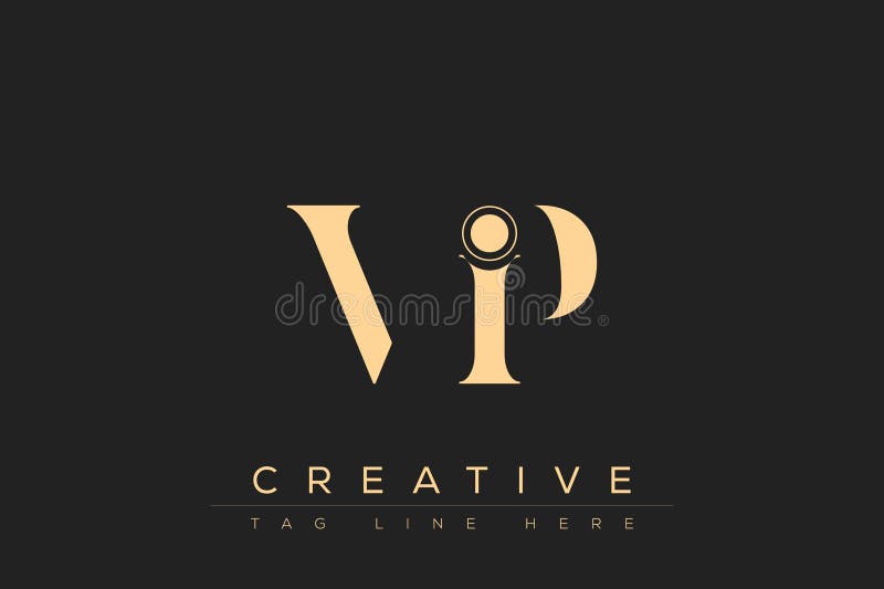 VIP Abstract Letter Logo Design Stock Vector - Illustration of logotype ...