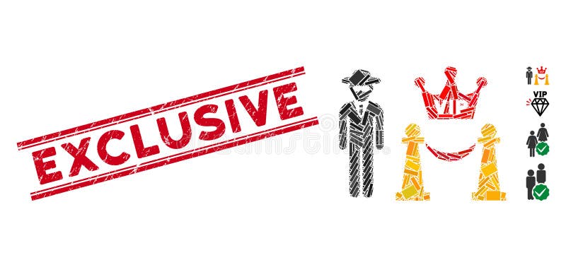 Exclusive Access Rubber Stamp Stock Vector - Illustration of choice ...