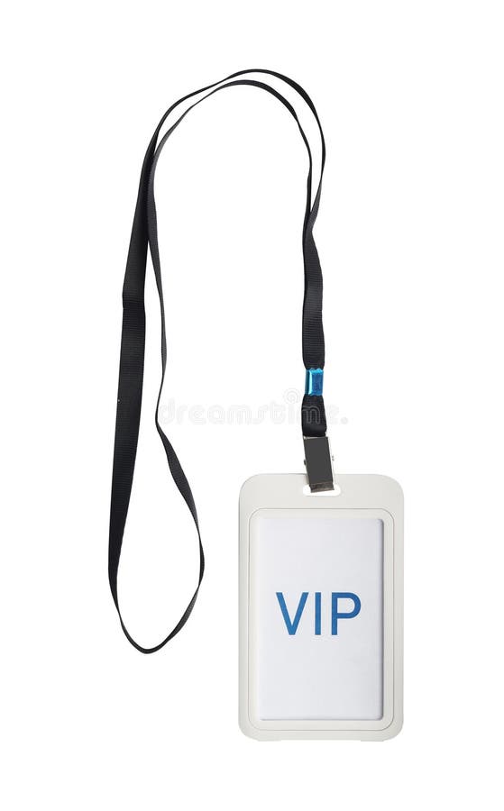 Vip Badge Isolated on White, Top View Stock Image - Image of emblem ...