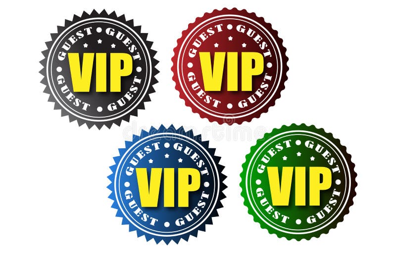 VIP Pass stock vector. Illustration of lanyard, elements - 18569090