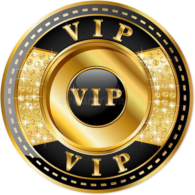 VIP banner stock illustration. Illustration of important - 93545609
