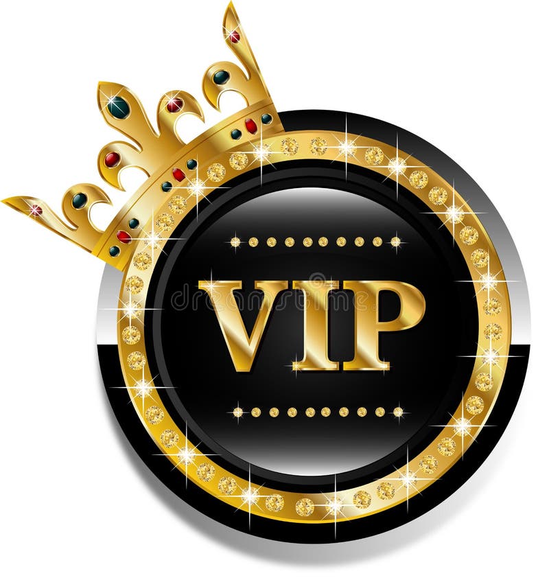 VIP banner stock vector. Illustration of element, brilliant - 93798030