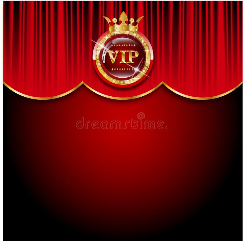 VIP banner stock vector. Illustration of magnificent - 94225880