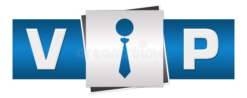 VIP Blue Grey Horizontal stock illustration. Illustration of membership ...