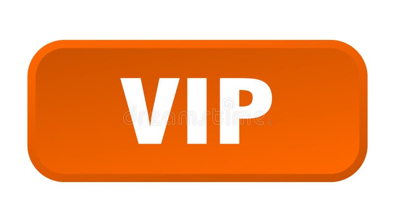 Vip Button. Vip Square 3d Push Button Stock Vector - Illustration of ...