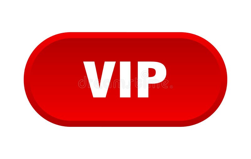 Vip button stock vector. Illustration of banner, sign - 158485460