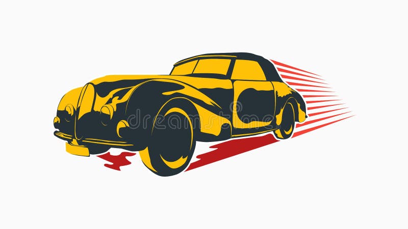 VIP Car Logo Illustration. Drag Racing Stock Illustration ...