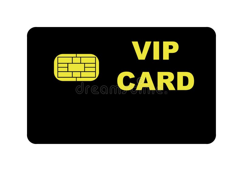VIP Card stock vector. Illustration of important, guest - 6983355
