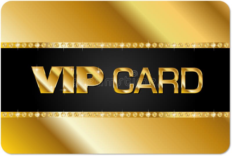VIP card stock illustration. Illustration of invitation - 92888753