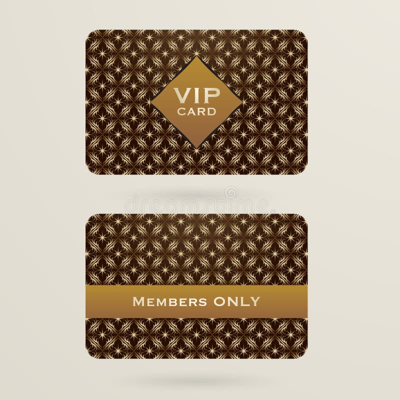 Vip cards stock vector. Illustration of member, background - 45163359