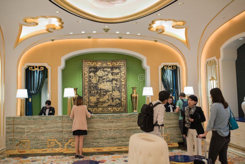 VIP Check-in at the Wynn Palace Editorial Stock Image - Image of modern ...