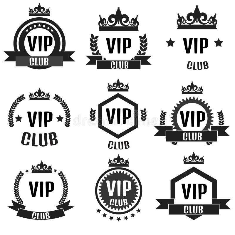 Vip Logos Stock Illustrations – 340 Vip Logos Stock Illustrations ...