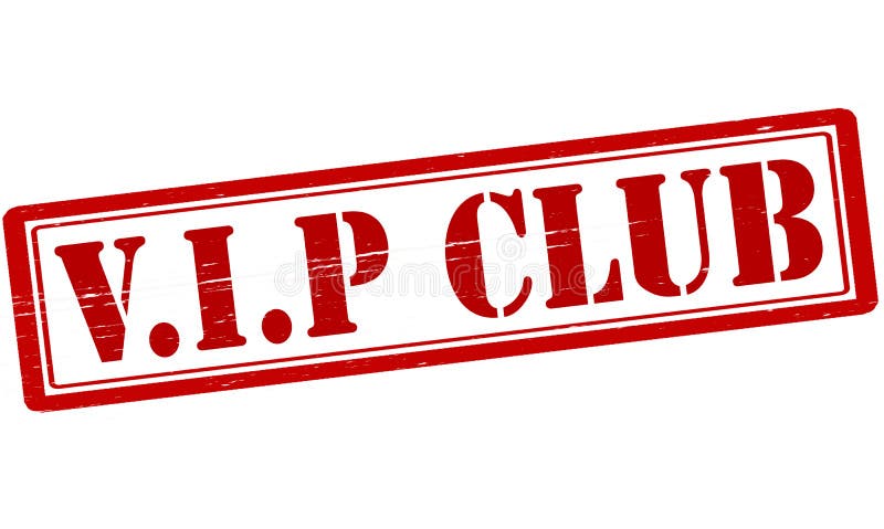 VIP club stock illustration. Illustration of rubber - 109257117