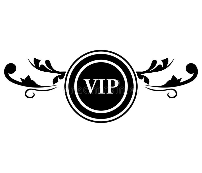 Vip vector symbol stock vector. Illustration of drawing - 271766918