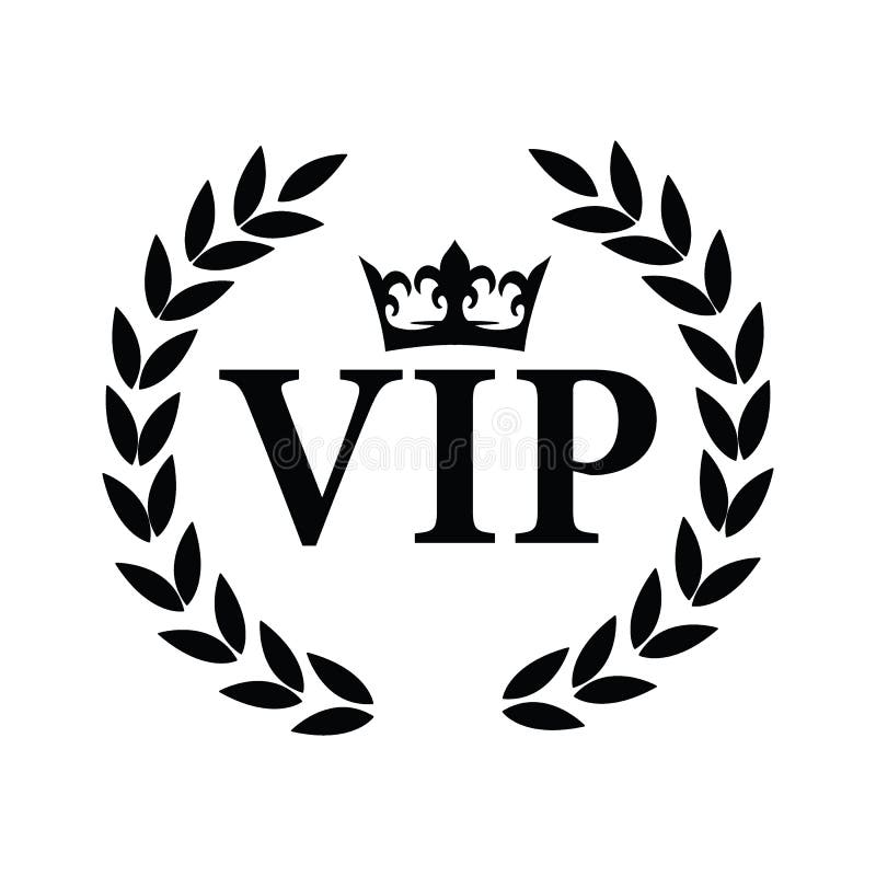 Vip Icon. Privilage Symbol Vector Logo Stock Vector - Illustration of ...