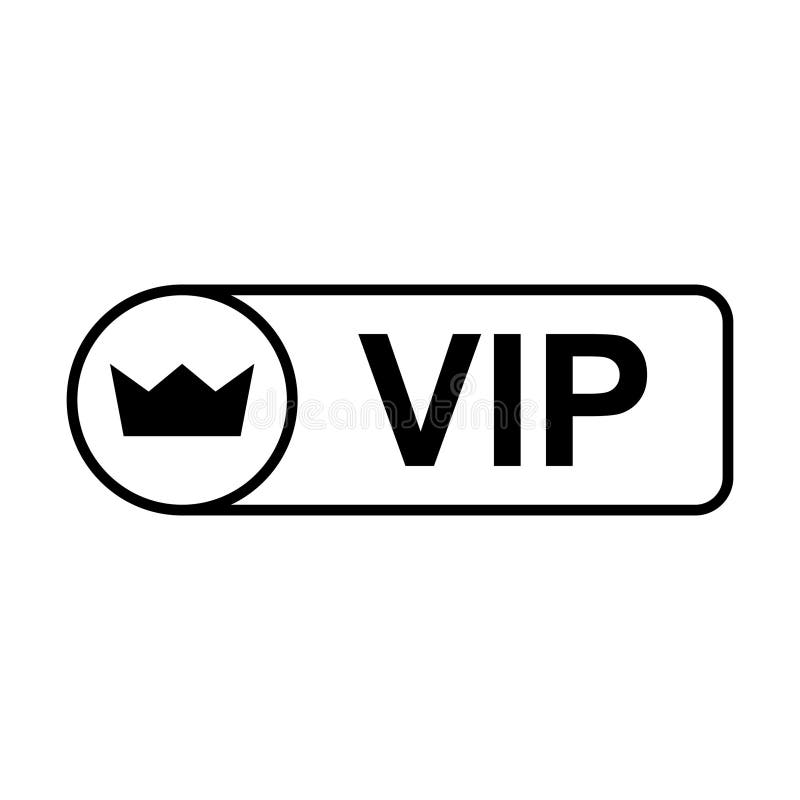 VIP Icon Vector for Graphic Design, Logo, Website, Social Media, Mobile ...
