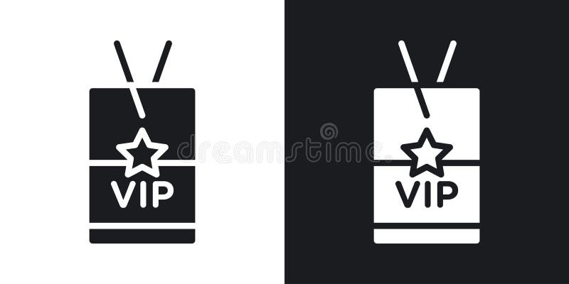 VIP icon vector stock vector. Illustration of business - 348265120