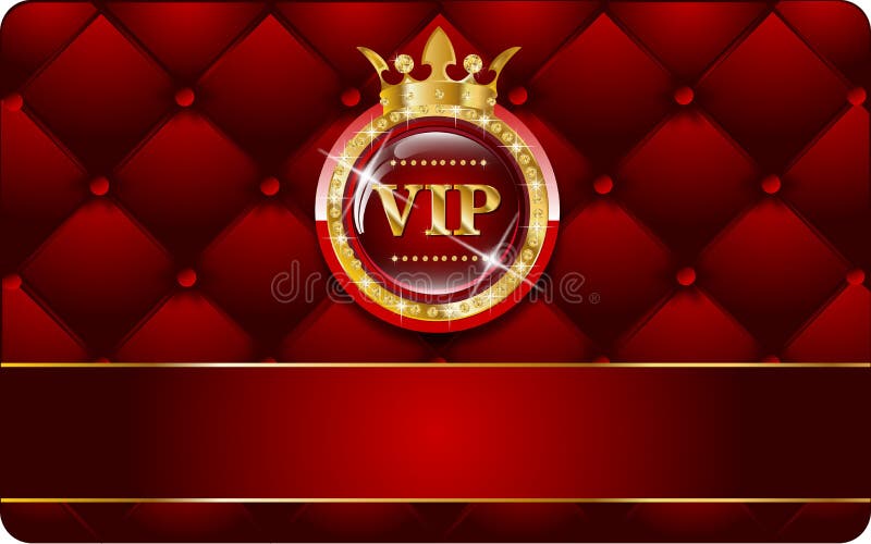 Vip-Karte vektor abbildung. Illustration von einladung - 93798132