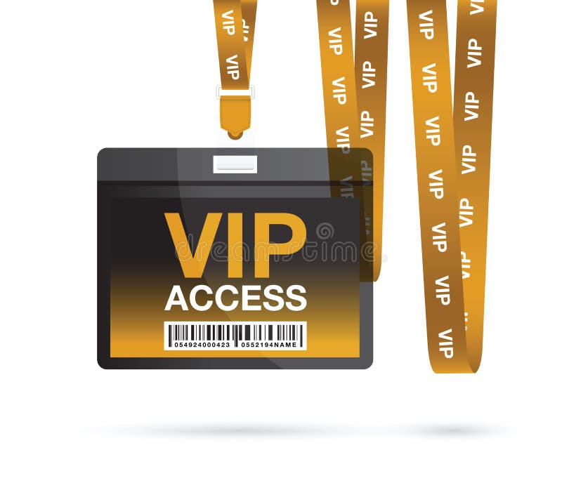 Vip Lanyard Stock Illustrations – 2,086 Vip Lanyard Stock Illustrations ...