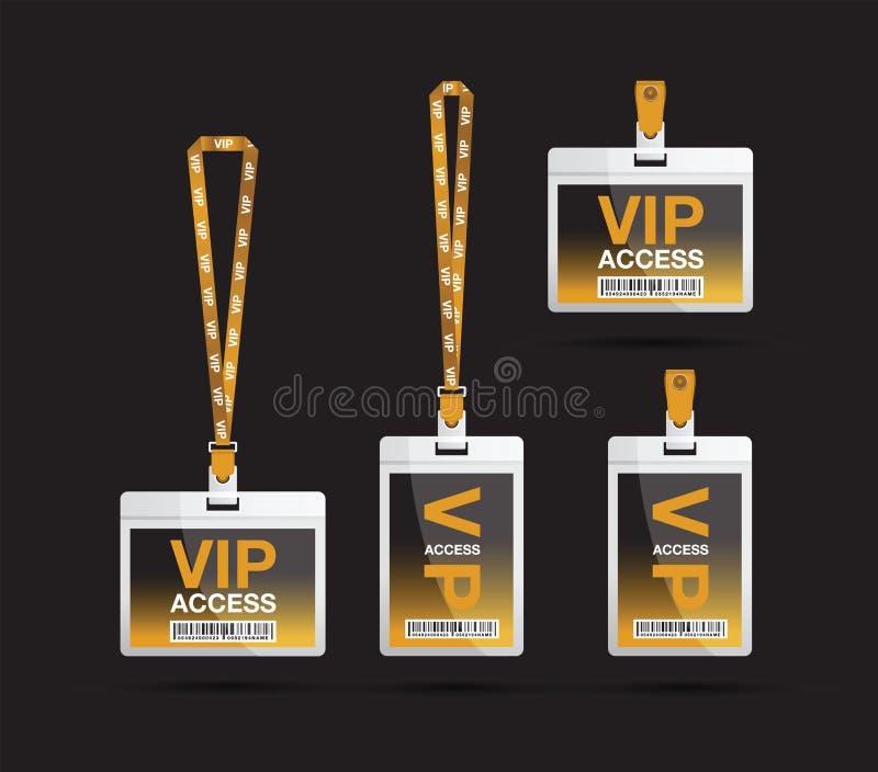 Lanyard Template Stock Illustrations – 3,662 Lanyard Template Stock ...