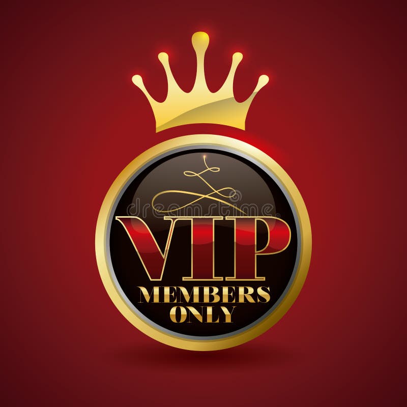Vip member stock vector. Illustration of design, important - 50311504