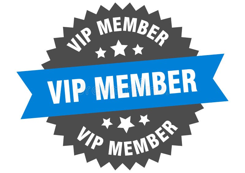 Vip Member Sign. Vip Member Circular Band Label. Vip Member Sticker ...