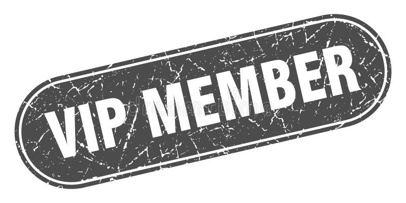 Vip Member Sign. Vip Member Grunge Stamp Stock Vector - Illustration of ...