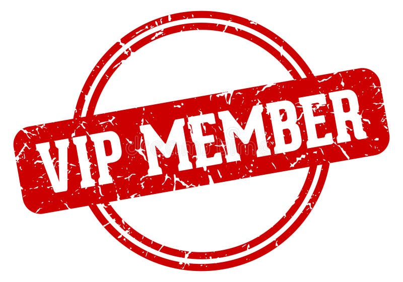 Vip member stamp stock vector. Illustration of vector - 365330344